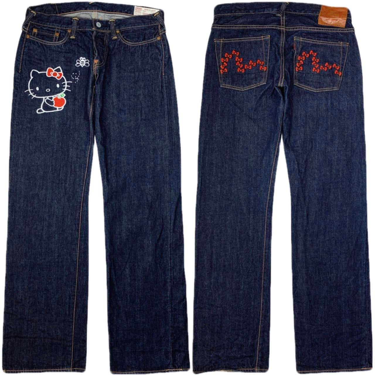 Evisu x Hello Kitty Japanese Selvedge Denim Jeans – Ethan’s Emporium